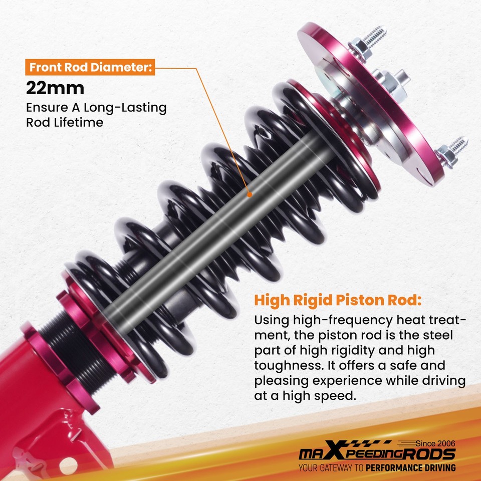 Assetto Regolabile a Ghiera for BMW 3 Serie E36 Berlina Coupe 1990-98 ...