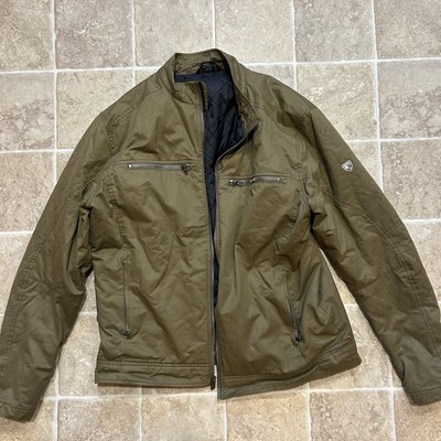 Kuhl Kaffe Racer Jacket Mens Size XL | eBay