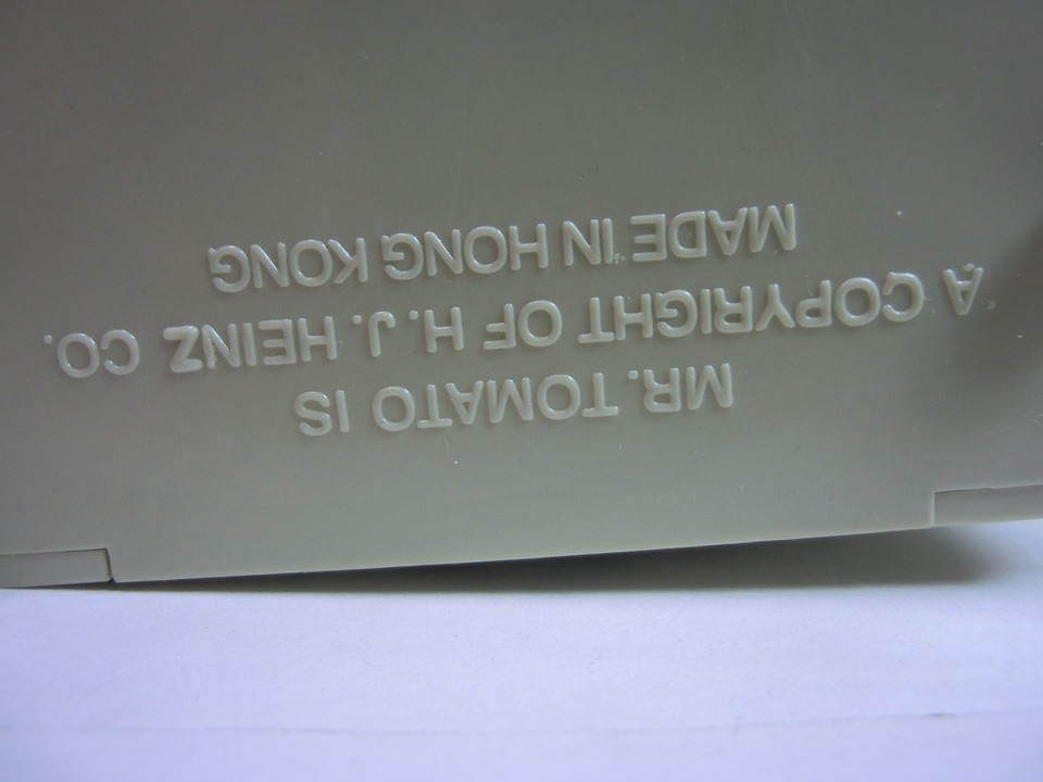 Heinz Mr. Aristocrat Tomato Man Talking Alarm Clock - vintage | eBay