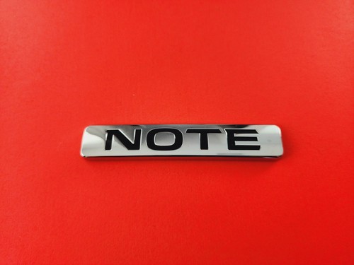 2012-2019 NISSAN VERSA NOTE REAR TRUNK LID CHROME EMBLEM BADGE LOGO OEM ...