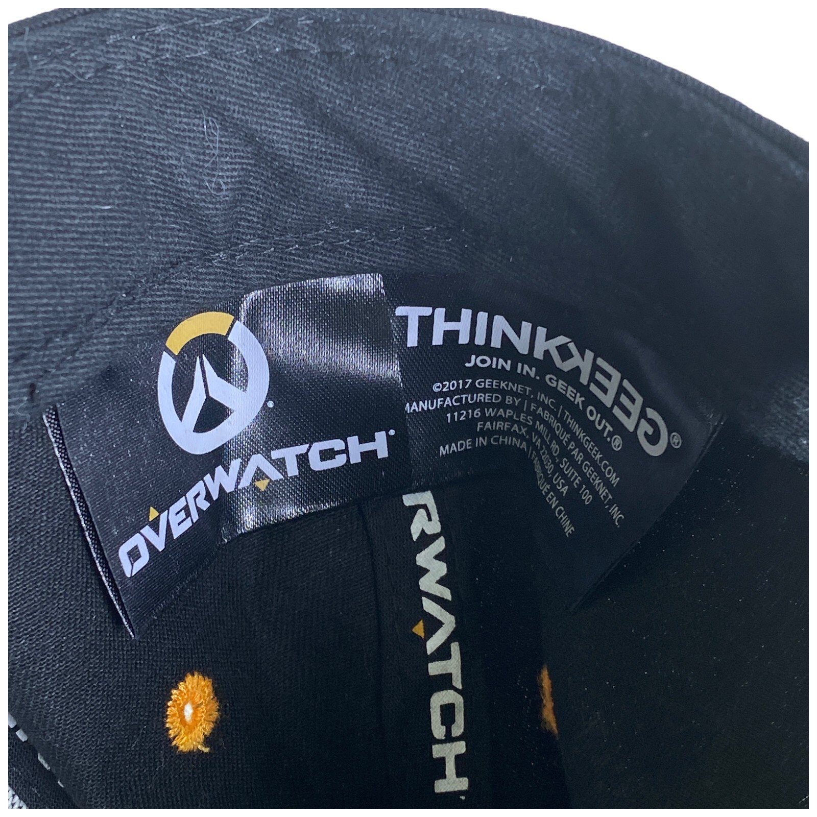 Blizzard Overwatch Logo Men's One Size Hat Adjustable… - Gem