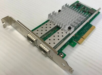 Dell XYT17 Intel X520-DA2 2x Port 10GbE Gigabit Ethernet Adapter High ...