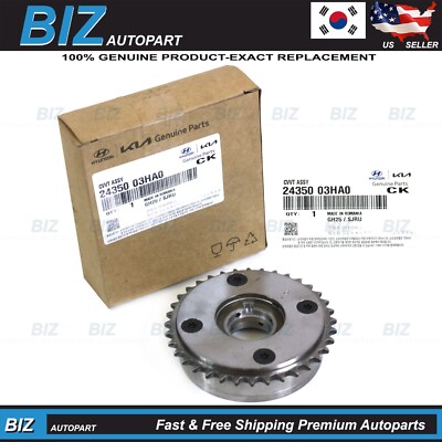 Genuine Intake Camshaft Sprocket for 17-24 Elantra Ioniq Niro HYBRID ...