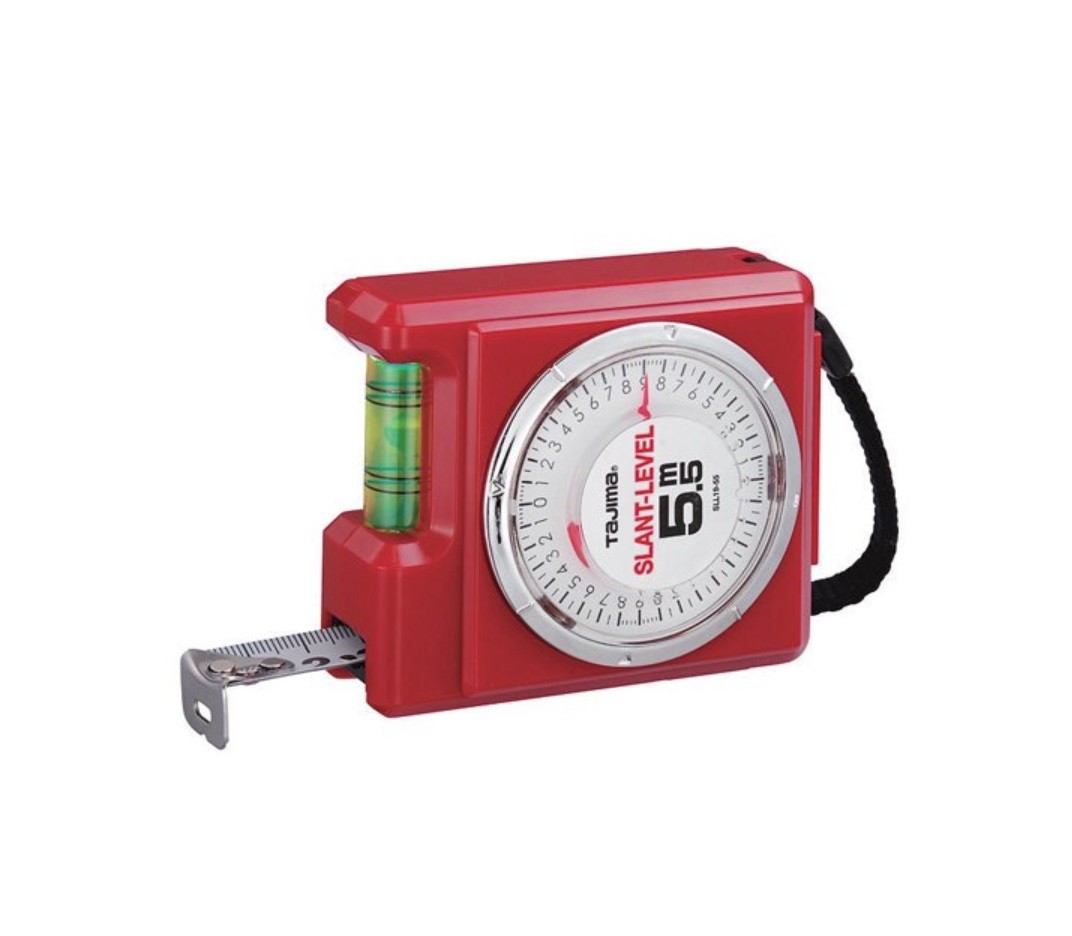 TAJIMA MEASURING TAPE WITH SLANT LEVEL (L5.5m W19mm) SLL19-55BL | eBay