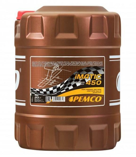 20l PEMCO iMatic 450 Automatic Transmissions Oil JWS 3309 Mercon V ...