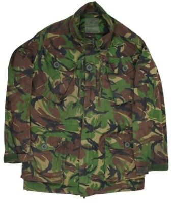 British Military Woodland DPM Camouflage Combat Field Jacket 160/96 ...