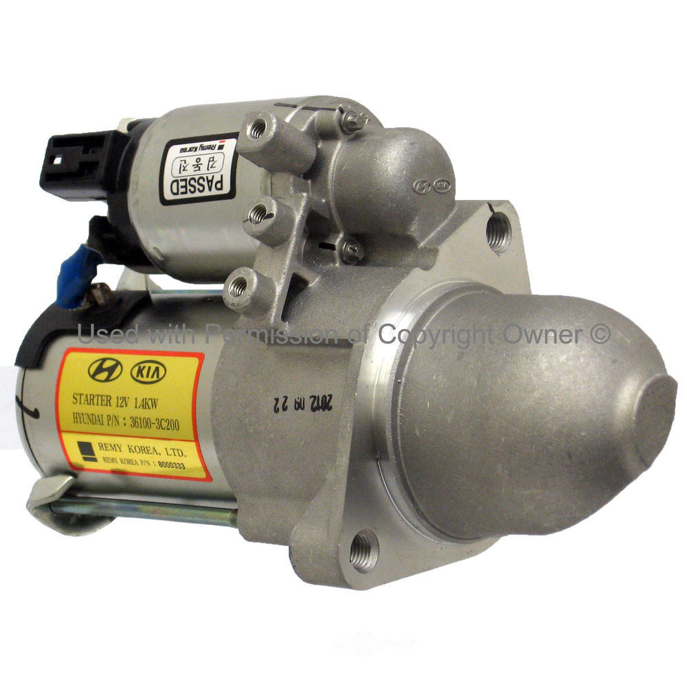 Starter Motor Quality-Built 19478 Reman fits 10-11 Hyundai Genesis 3.8L ...