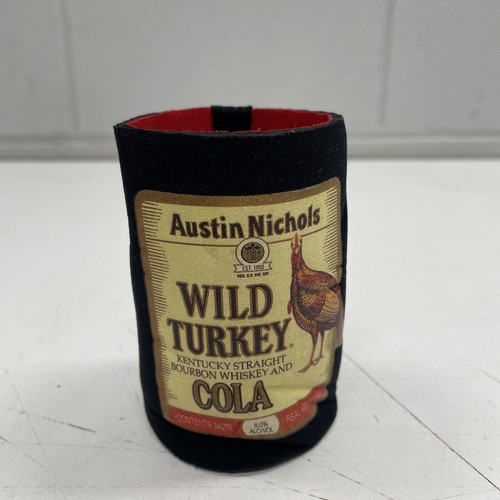 ORIGINAL RETRO Beer Cooler Stubby Can Holder Bar Mancave Wild Turkey ...