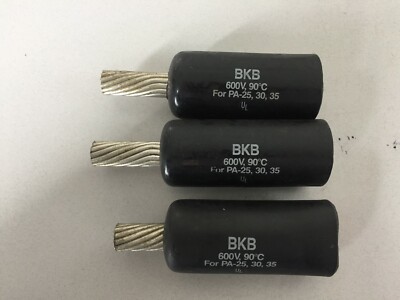 BKB 600 VOLT FOR PA 25,30,35 FOR 300 KCM CABLE REDUCER PIGTAIL..LOT OF ...
