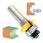 1pc 1/2" shank 3/8" Diameter w/Top Bearing Flute Router Bit ...