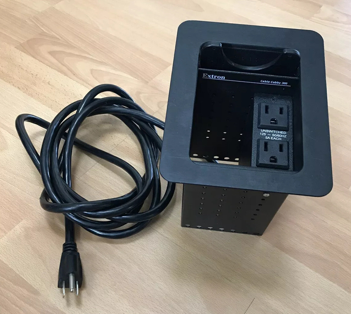 Extron HSA and Cable Cubby 300S US Black for sale online | eBay