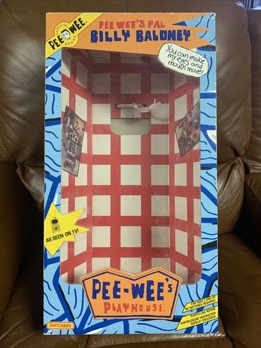 Vintage 1988 Matchbox Pee-Wee's Pal Billy Baloney 18 Inch Puppet Doll ...