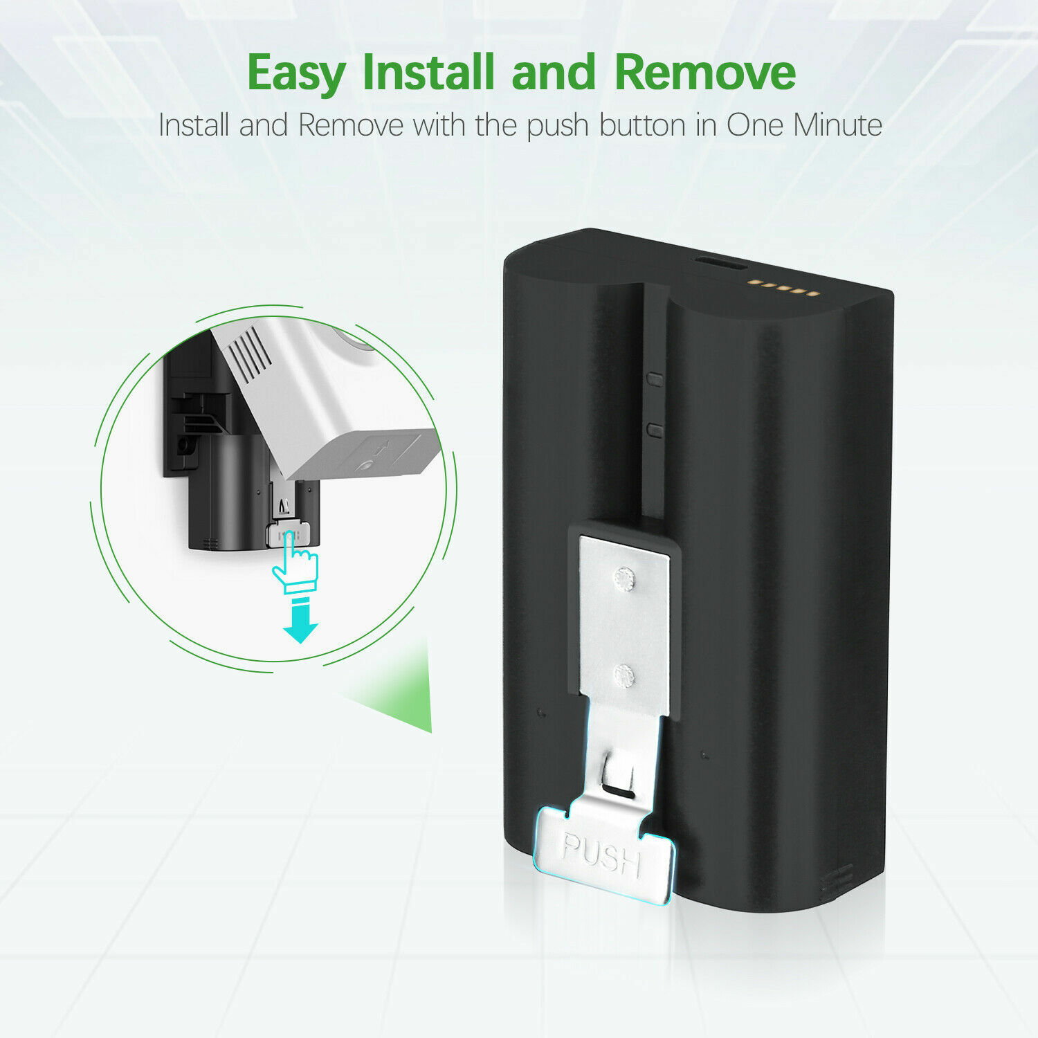 LOT Rechargeable Ring Battery Pack for Ring Doorbell Video Doorbell 2 ...