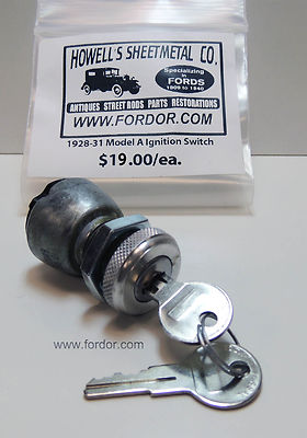 1928 1929 1930 1931 Model A Ford Ignition Switch Coupe Sedan Roadster ...