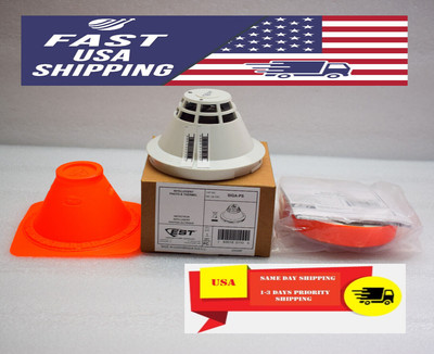 1x EDWARDS EST SIGA-PS INTELLIGENT PHOTO ELECTRIC SMOKE DETECTOR US ...