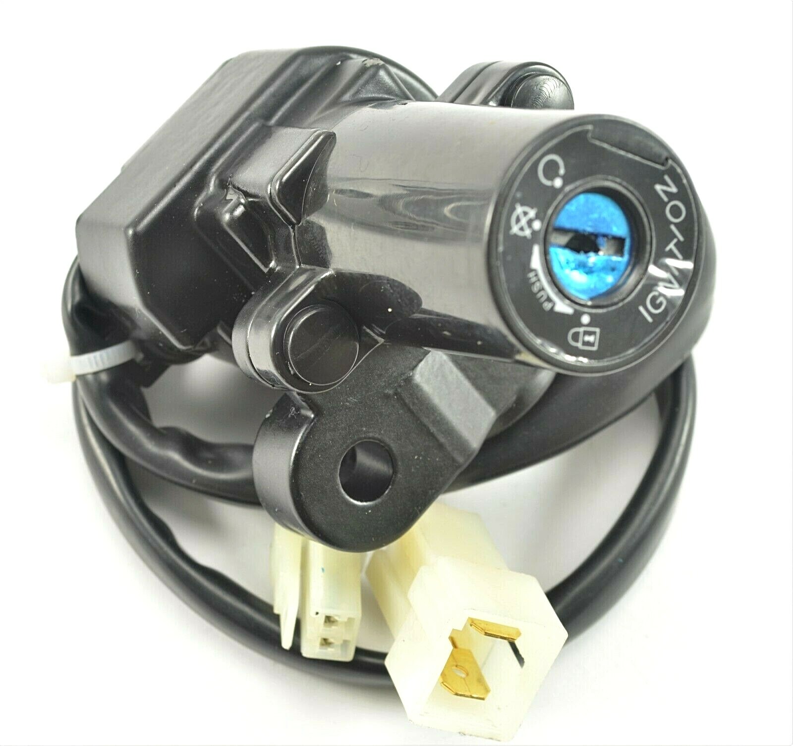 Ignition Switch Gas Cap Seat Lock Key Set for YAMAHA YAMAHA FZ6R FZ8 ...