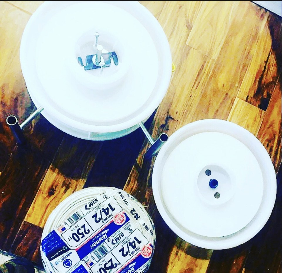 Wire Wheel® 415D NM cable dispenser - electric wire spinner - wire ...