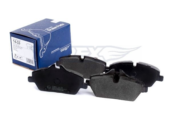BRAKE PADS SET BRAKING PAD FRONT TX 14-33 TOMEX BRAKES NEW OE ...