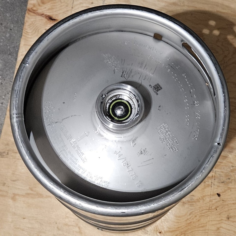 Microstar Stainless Steel Sankey-D 1/4 Barrel 7.75 Gallon Beer Keg | eBay