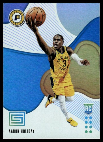 2018-19 Panini Status Aaron Holiday Rookie Indiana Pacers #180 | eBay