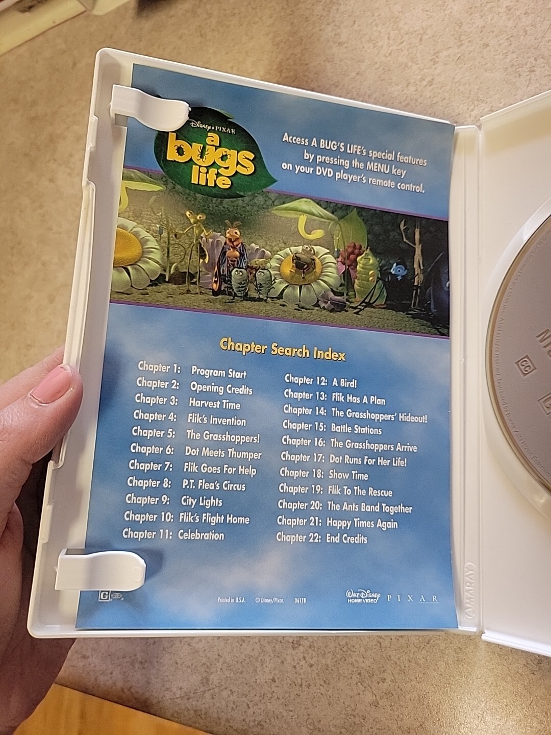 A Bugs Life (DVD, 1999, Standard and Letterboxed) 717951001818 | eBay