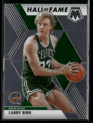 2019-20 Panini Mosaic Larry Bird #290 Hall of Fame Insert Boston ...