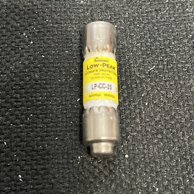 1PC Bussmann LP-CC-20 ( LP-CC-20 ) 20 Amp 600Vac Time Delay Fuses LPCC ...