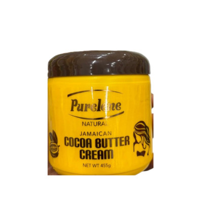 Pot de 455 grammes de crème de beurre de cacao naturel Purlene ...