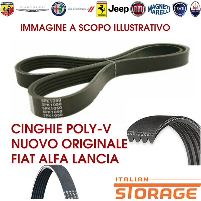 Fiat Alfa Lancia Courroie Services Micro Poly-V Neuf Original 7PK1076 ...