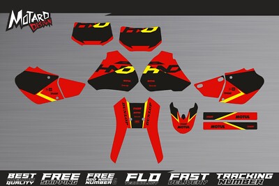 Graphics Kit for Honda XR 400R 1996 1997 1998 1999 2000 2001 2002 ...