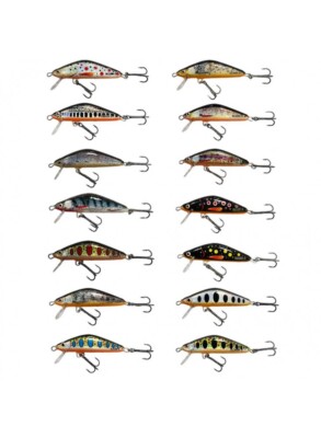 Hunter Ronin 5S 4g Sinking Minnow Lure Trout Perch Fishing | eBay