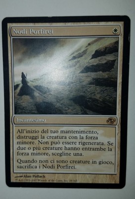 1x Planar Chaos Nodi Porfirei, Italian Porphyry Nodes white rare MTG ...