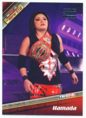HAMADA "SILVER PARALLEL CARD #53 /30" TNA NEW ERA 2010 | eBay