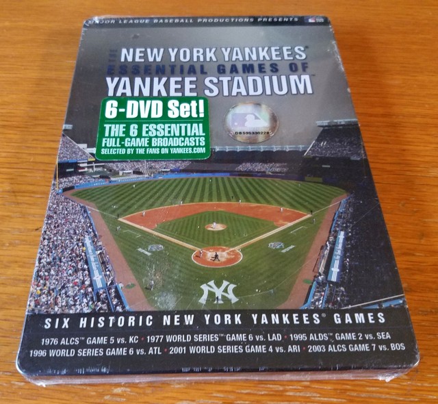 The New York Yankees: Essential Games of Yankee Stadium (DVD, 2008, 6 ...
