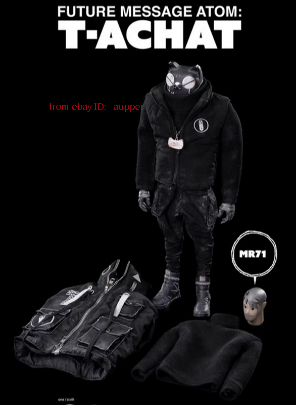 Tmall X Underverse Future Message Atom T- Achat 1/6 Action Figure Toys In Stock | eBay