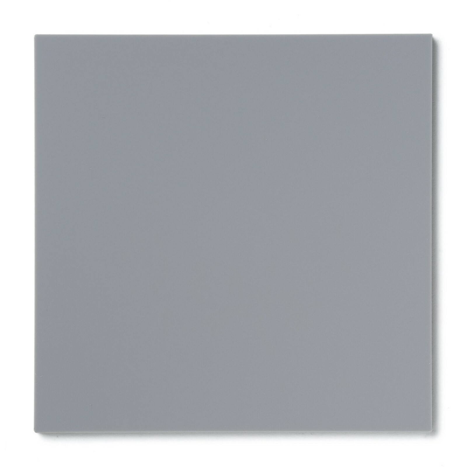 1/8" (3mm) Solid Light Grey 12"x12" Opaque Acrylic Plexiglass Sheet AZM ...