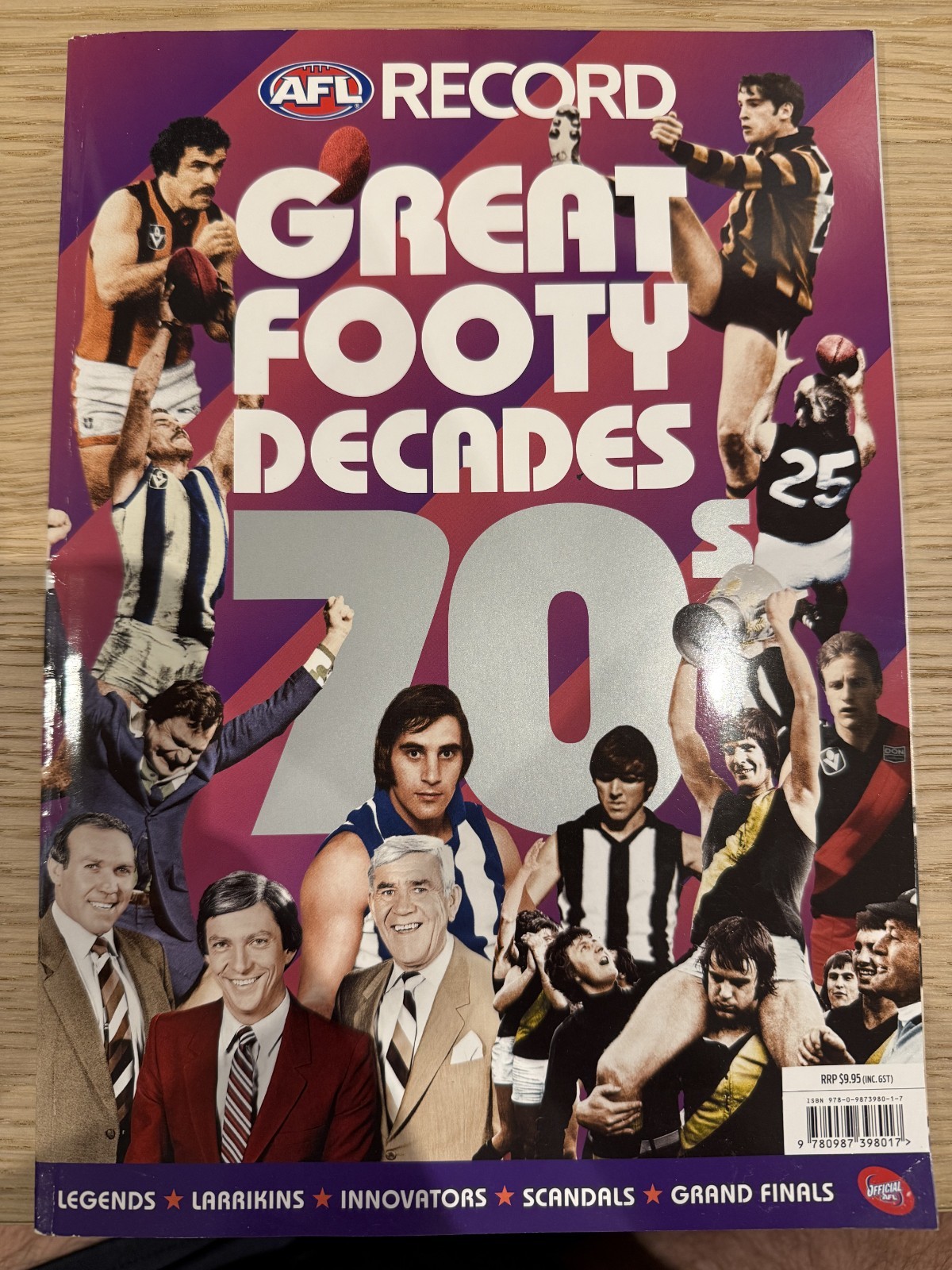 AFL Record Great Footy Decades - 1970s | eBay Australia