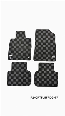 P2M for Honda Civic Type-R (Fl5) 2022+ Race Floor Mats : Black / Grey ...