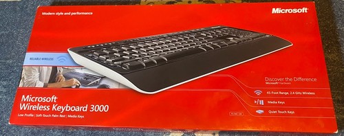 Microsoft Wireless Keyboard 3000 USB Model No. 1379, 1364 WOA9GA93 | eBay