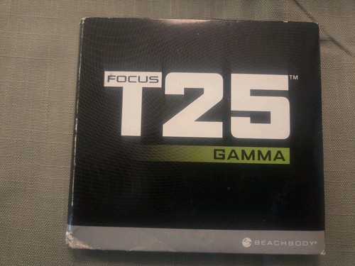 Focus T25 Gamma Cycle Cardio Fitness Workout 4-Disc Set DVD Beach Body ...