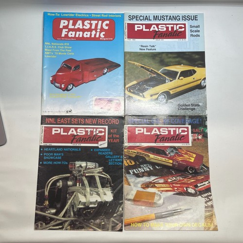 Lot of 15 1990-2000 Scale Auto Enthusiast Magazine plastic fanatic ...