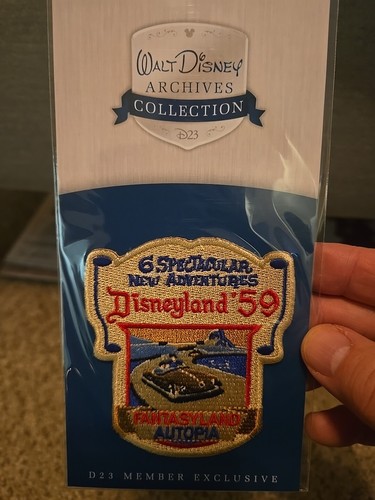 New Disneyland Autopia ‘59 Patch | eBay