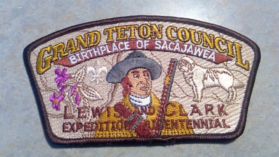 CAP: Grand Teton Council Lewia & Clark Expedition, Birth place of ...