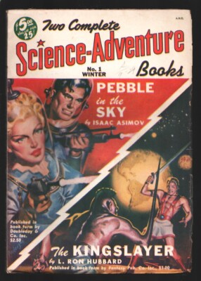 Two Complete Science-Adventure Books #1-Winter 1950-1st issue-Allan ...