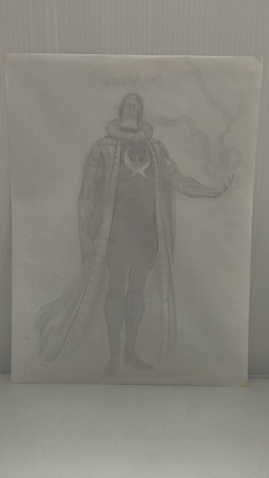 ALEX ROSS ORIGINAL ART The Infidel Signed Pen & Ink Art From “Astro ...