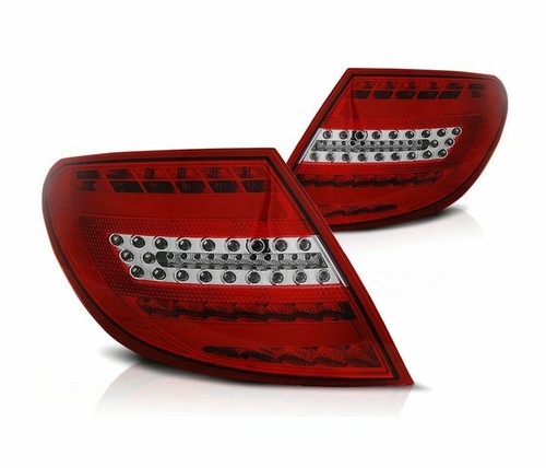 rear lights for MERCEDES C-CLASS W204 saloon 2007 2008 2009 2010 red ...