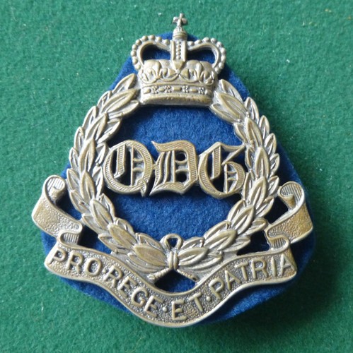British Army Metal Rank Badge - The Queen's Dragoon Guards QDG | eBay UK