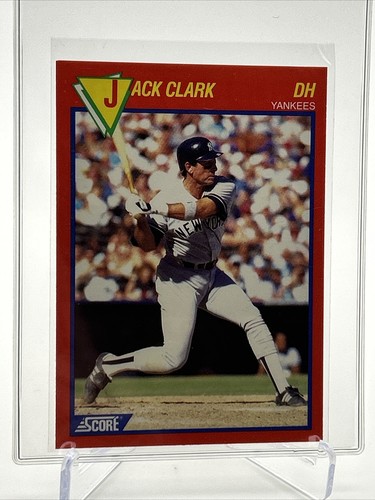 1989 Score Hottest 100 Jack Clark Baseball Card #27 Mint FREE SHIPPING ...