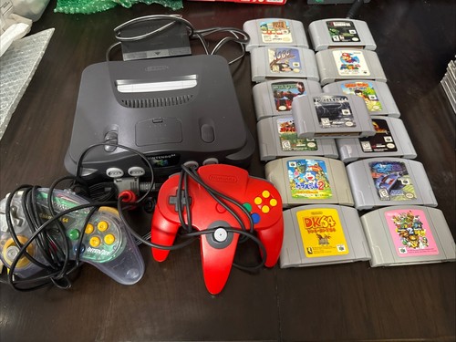 Nintendo 64 N64 System Game Console Bundle 13 Games Memory Card | eBay