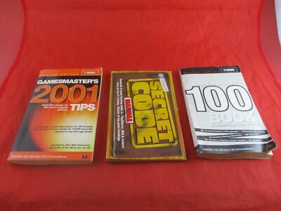 Gamemaster's 2001 Tip Book, 100 Books, Secret Codes Tip Book N64 ...